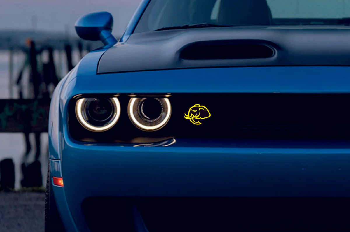 Dodge Hellephant Logo – decoinfabric