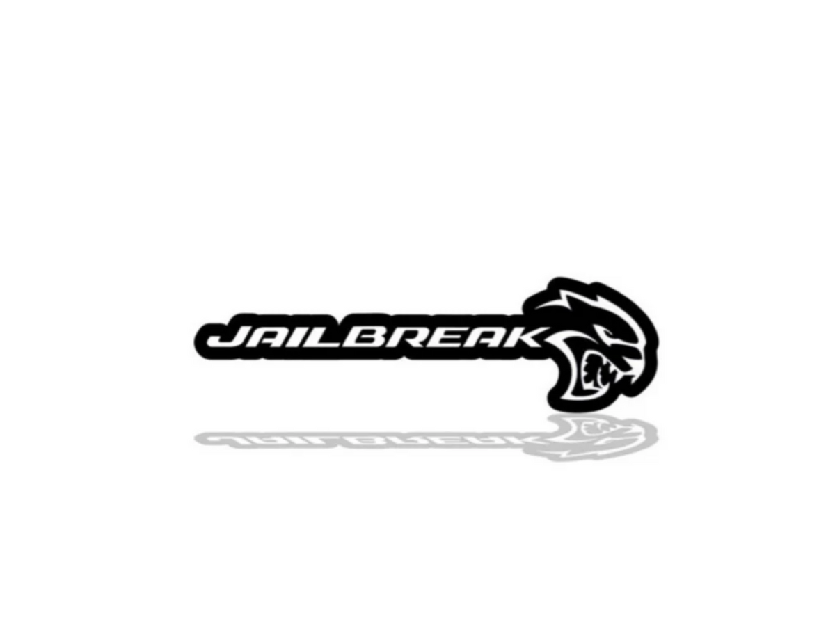Hellcat Jailbreak Logo | decoinfabric