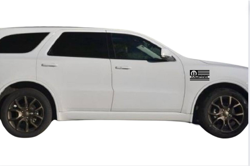 Chrysler emblem for fenders with Mopar American Flag logo | decoinfabric