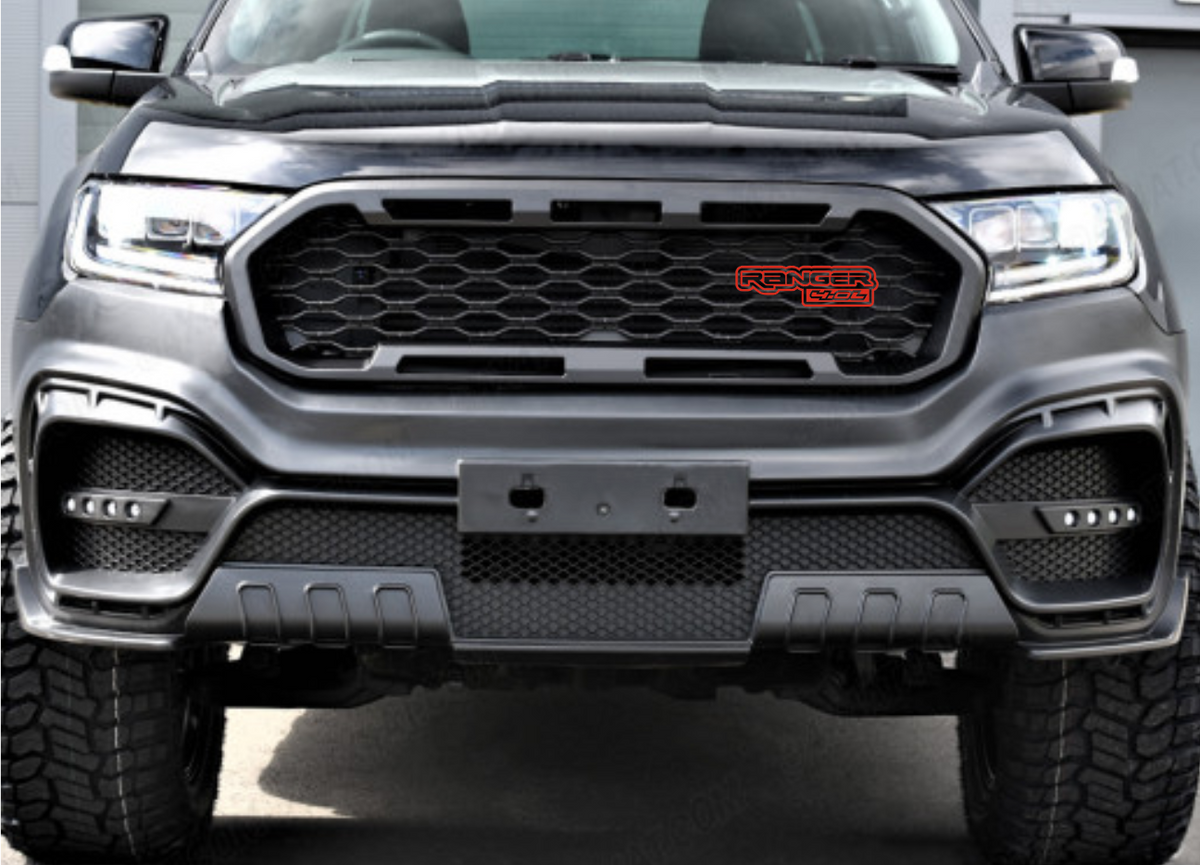 Ford Ranger Radiator grille emblem with Ranger 4.0L logo | decoinfabric