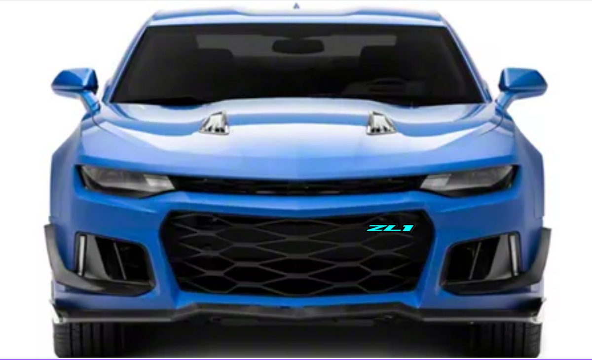 Chevrolet Radiator grille emblem with ZL1 logo | decoinfabric