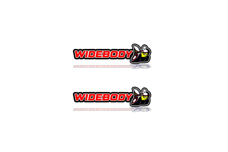 Dodge Emblem & Badges set with Widebody Scatpack logo – decoinfabric