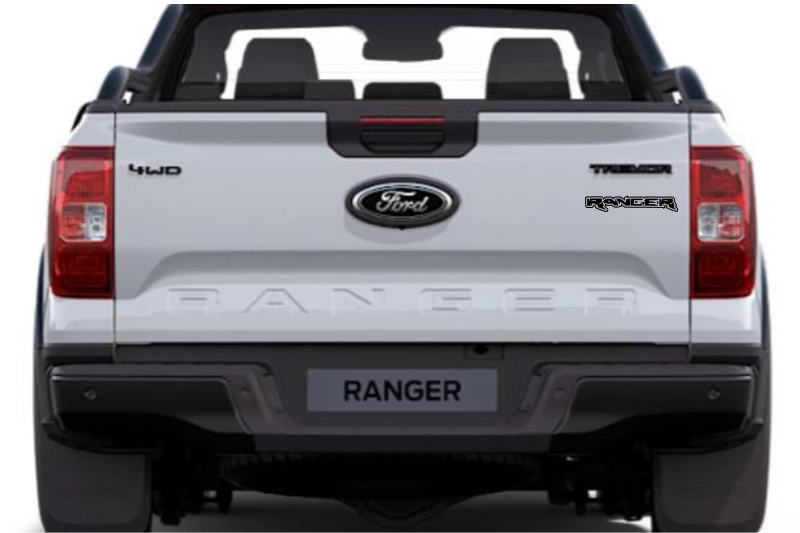 Ford Ranger Emblem & Badge Set - Grille and Tailgate Ranger logo ...