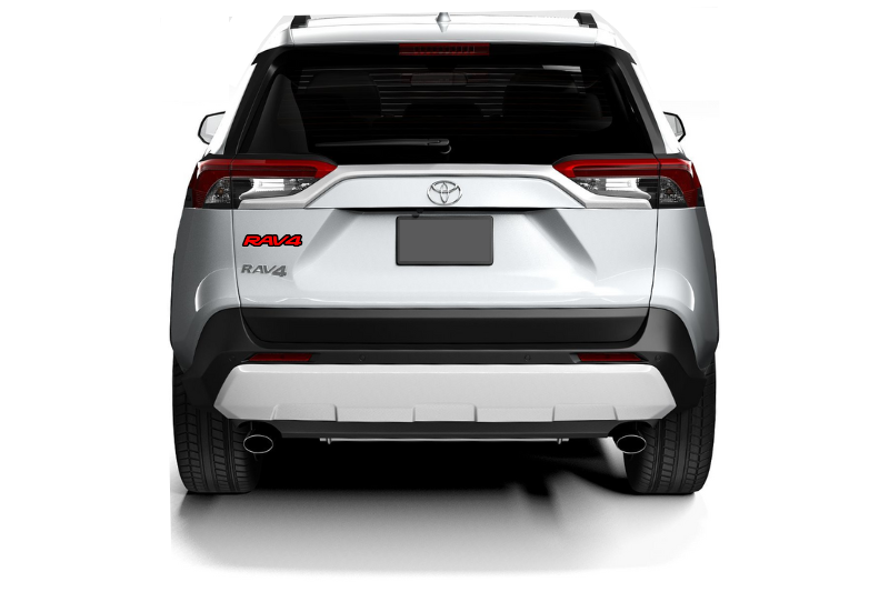Toyota Rav4 Emblem & Badge Set - Grille and Tailgate Rav4 logo ...