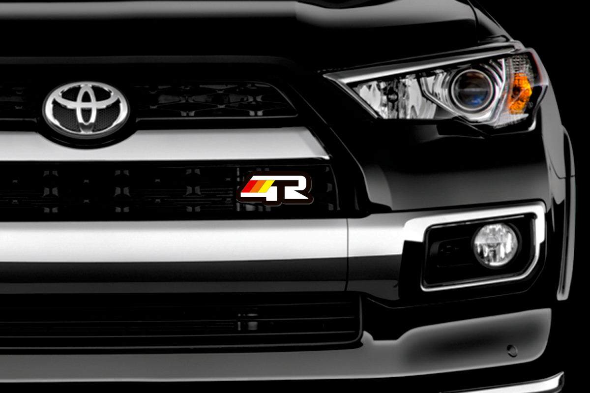 Toyota Illuminated LED Radiator Grille Emblems and Badges with 4Runner ...