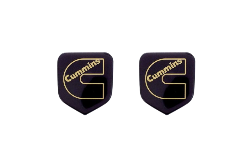 Dodge Emblem & Badges set with Cummins logo (Type 3) – decoinfabric