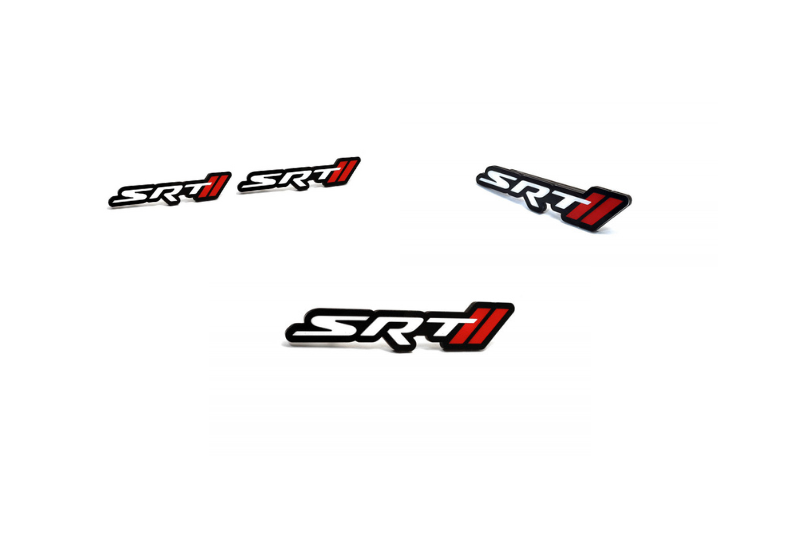 Dodge Emblem & Badges set with SRT + Dodge logo – decoinfabric