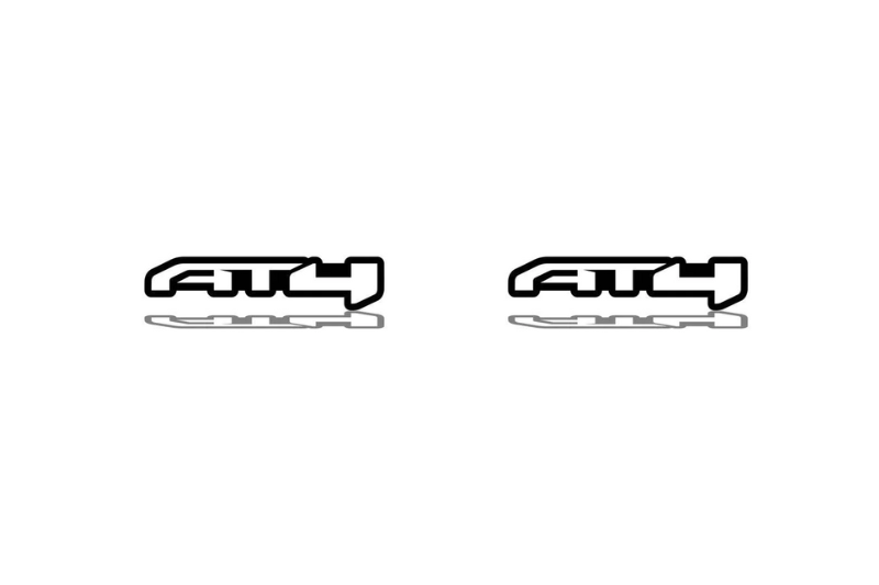 GMC Emblem & Badges set with AT4 logo | decoinfabric