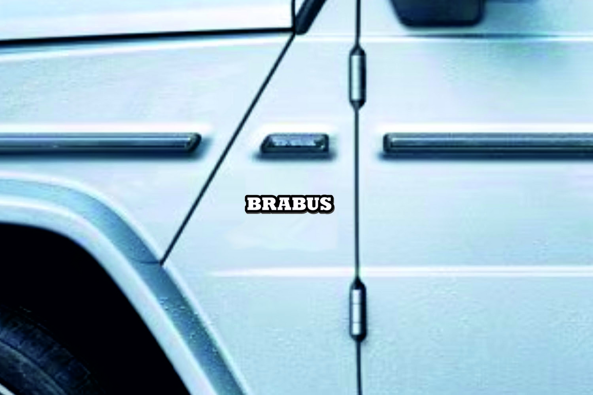 Mercedes G-Class emblem for fenders with Brabus logo – decoinfabric