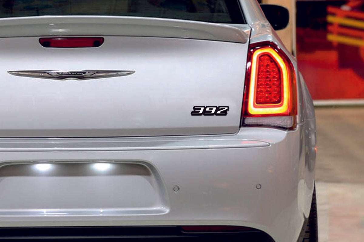 Chrysler Emblem & Badge Set - Grille and Tailgate 392 logo – decoinfabric