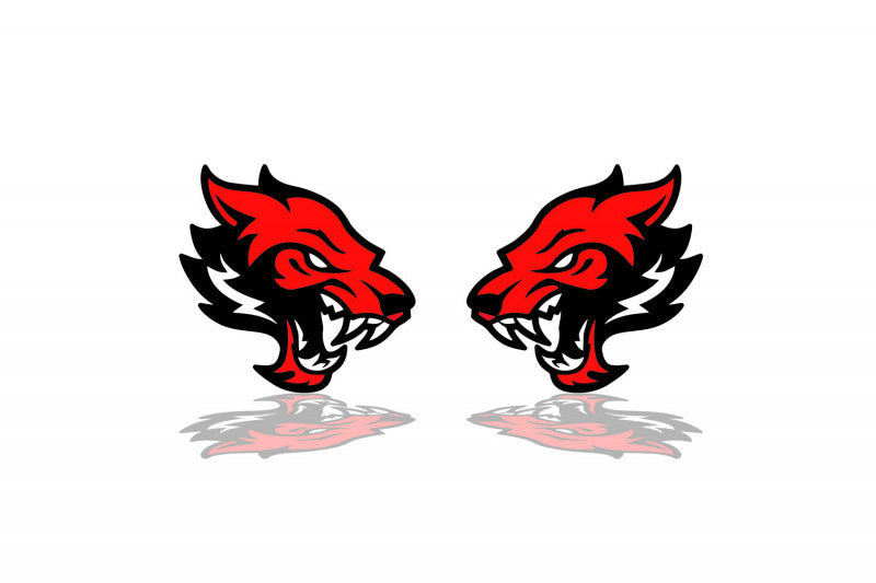 Car emblem badge for fenders with Hellhound logo – decoinfabric