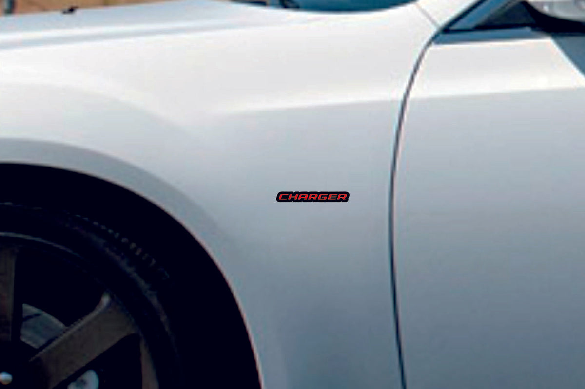 DODGE emblem for fenders with Dodge Charger logo – decoinfabric