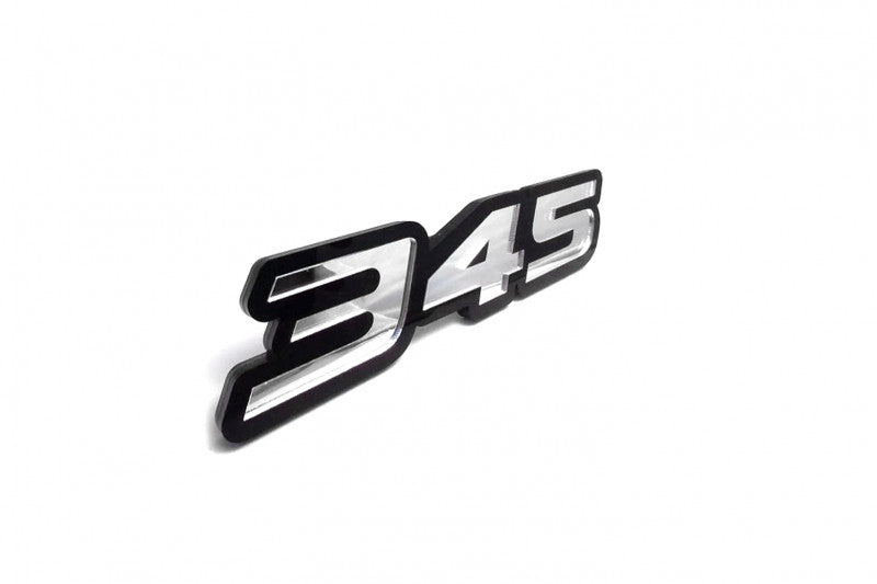 DODGE Radiator grille emblem with 345 logo | decoinfabric