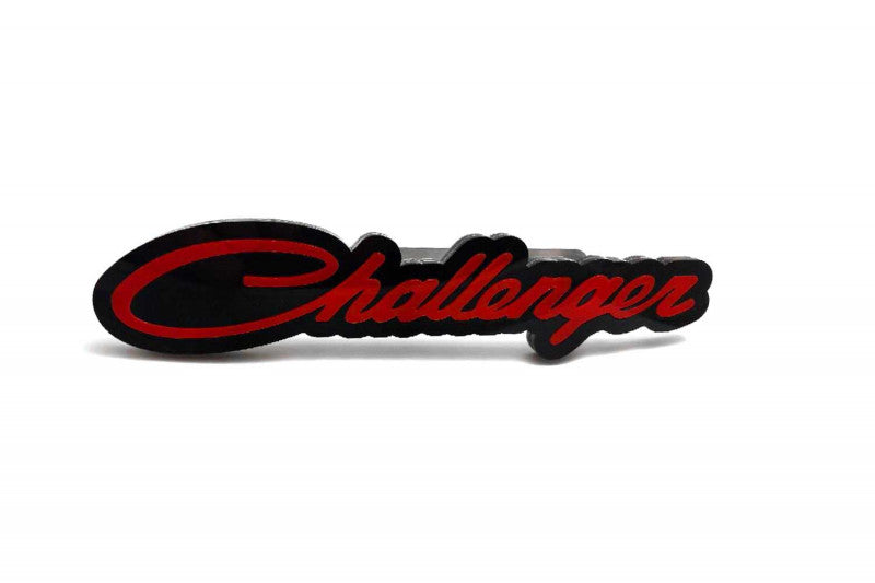DODGE Radiator grille emblem with Dodge Challenger logo (type 2 ...