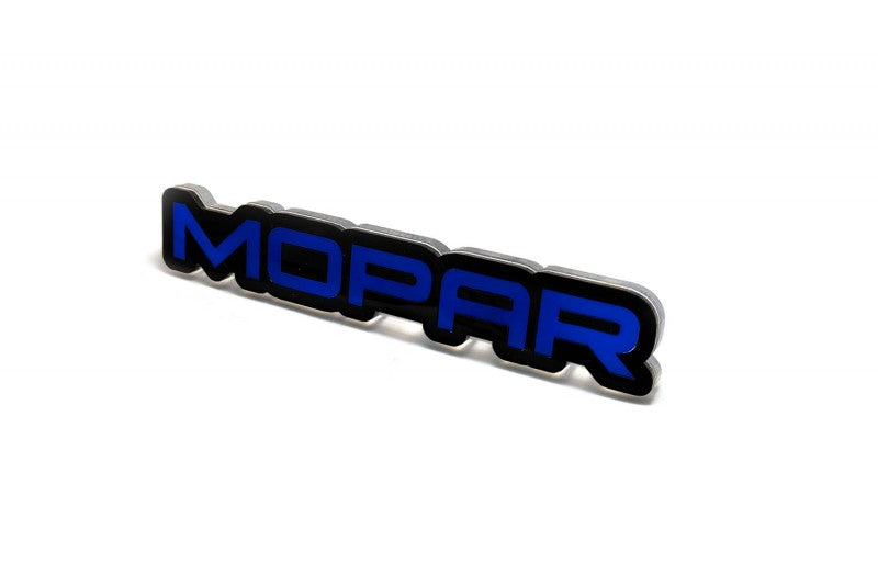 DODGE Radiator grille emblem with Mopar logo – decoinfabric