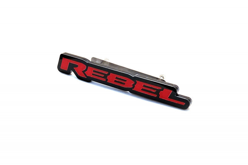 DODGE Radiator grille emblem with Rebel logo – decoinfabric