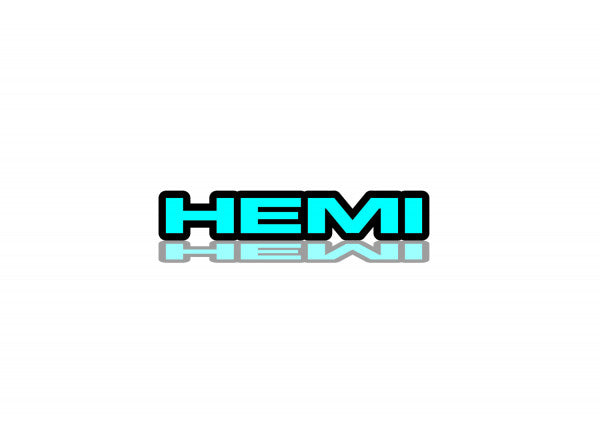 Dodge Challenger trunk rear emblem between tail lights with HEMI logo ...