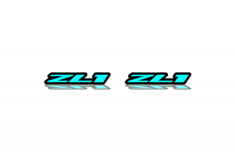 Chevrolet emblem for fenders with ZL1 logo – decoinfabric