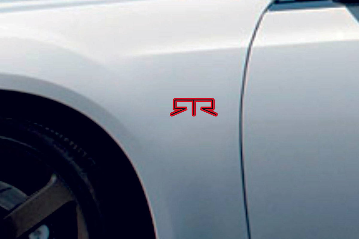 Ford Stainless Steel emblem for fenders with RTR logo | decoinfabric