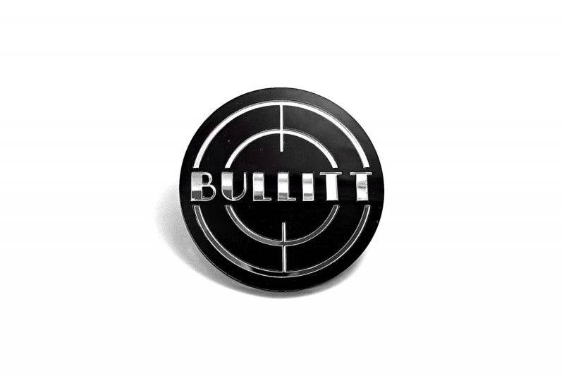 Ford tailgate trunk rear emblem with Bullitt logo | decoinfabric