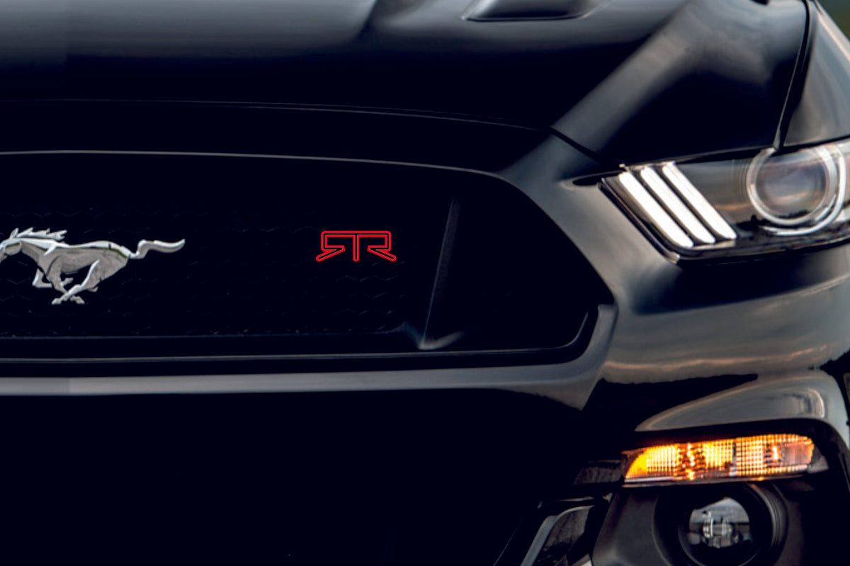 Ford Radiator grille emblem with RTR logo – decoinfabric