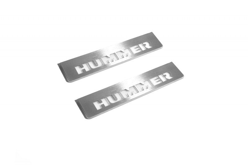 Hummer H2 2002-2009 Led Door Sills With Logo Hummer – decoinfabric