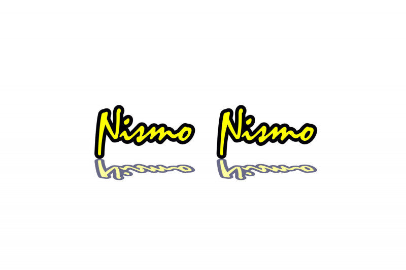 Infiniti Emblem & Badges set with Nismo logo (Type 2) – decoinfabric