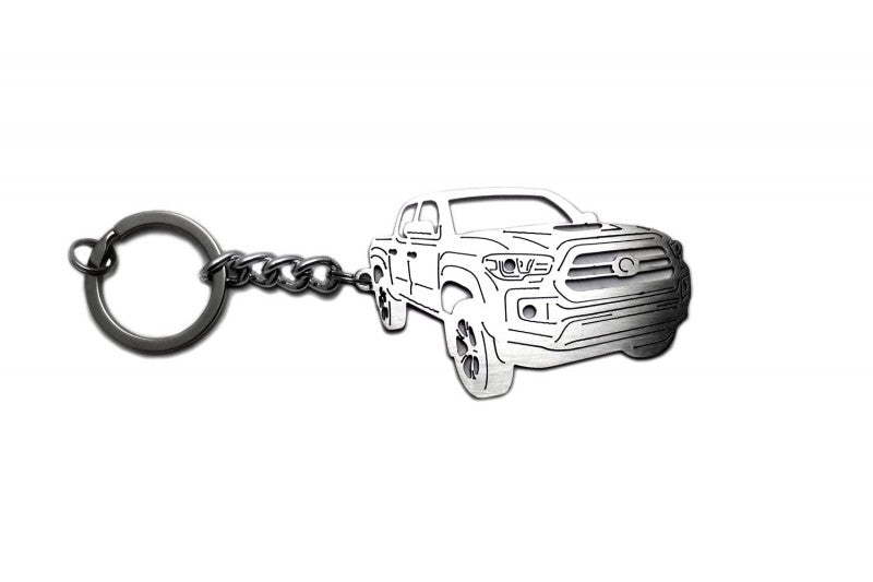 Car Keychain for Toyota Tacoma III (type 3D) | decoinfabric