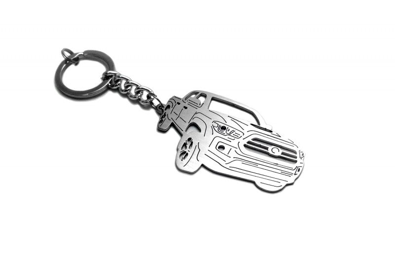Car Keychain for Toyota Tacoma III (type 3D) | decoinfabric