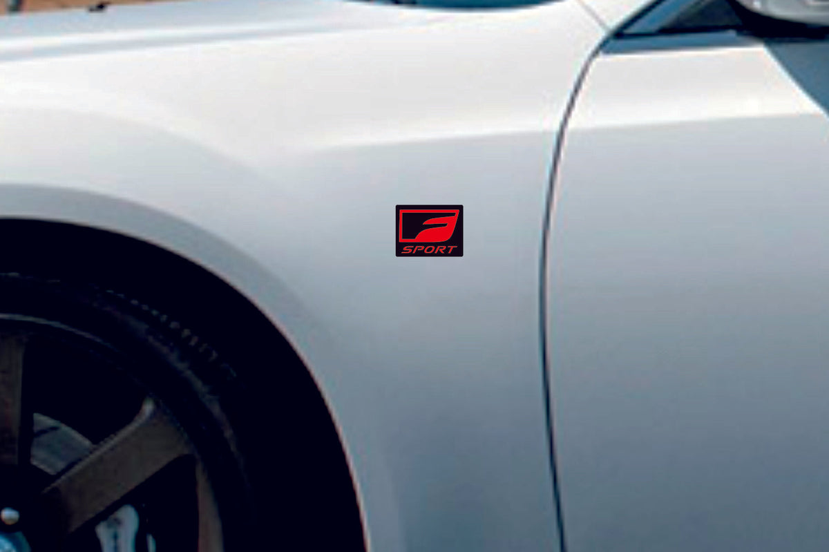 Lexus emblem for fenders with F Sport logo – decoinfabric