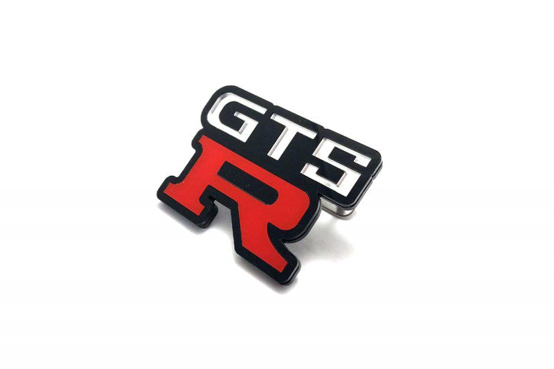 Nissan Radiator grille emblem with GTS-R logo – decoinfabric