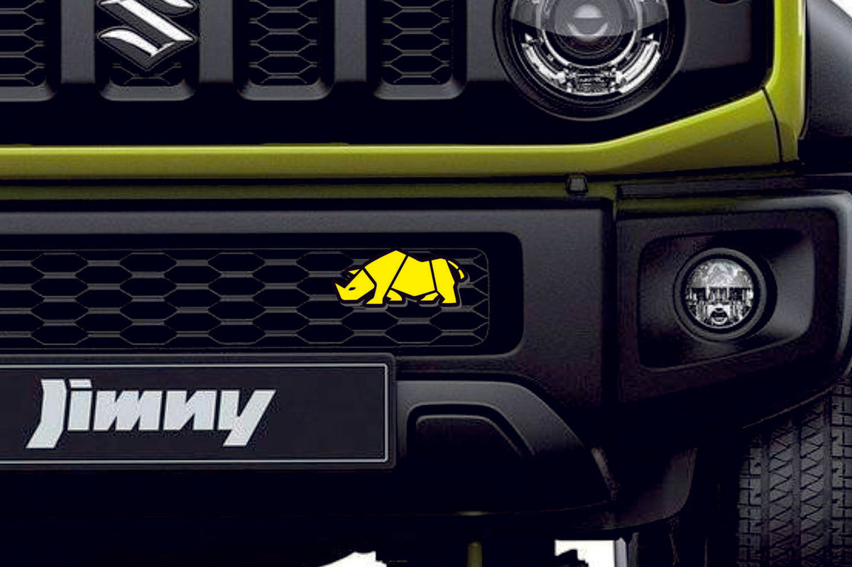Suzuki Emblem & Badge Set - Grille and Tailgate Jimny Rhino logo ...