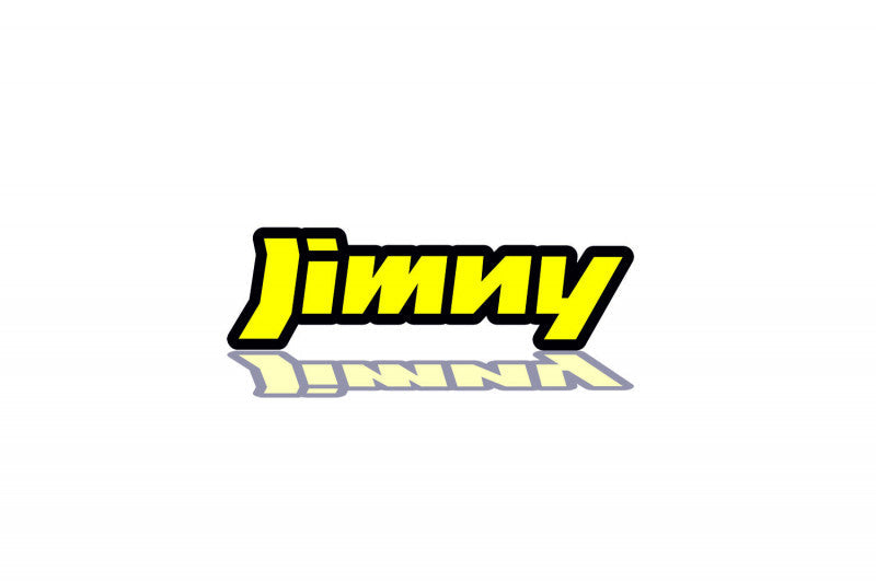 Suzuki tailgate trunk rear emblem with Jimny logo | decoinfabric