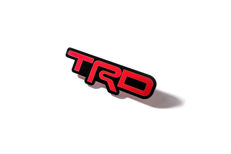 Toyota Radiator grille emblem with TRD logo – decoinfabric