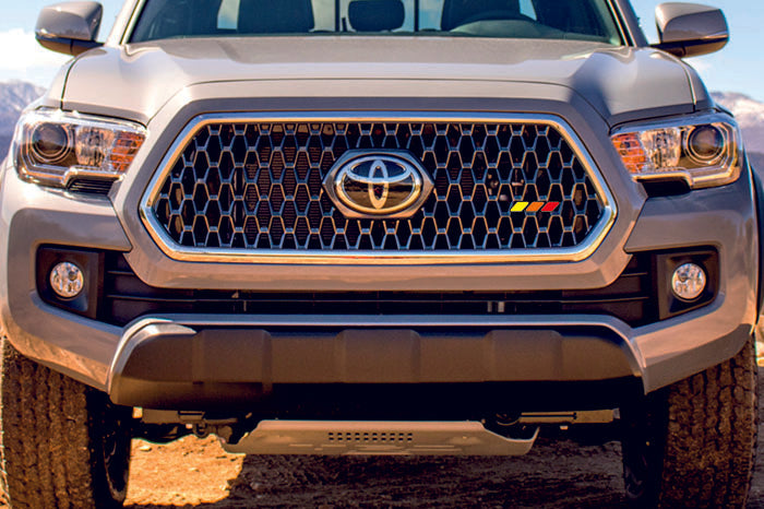 Toyota Emblem & Badge Set - Grille and Tailgate Tricolor logo ...