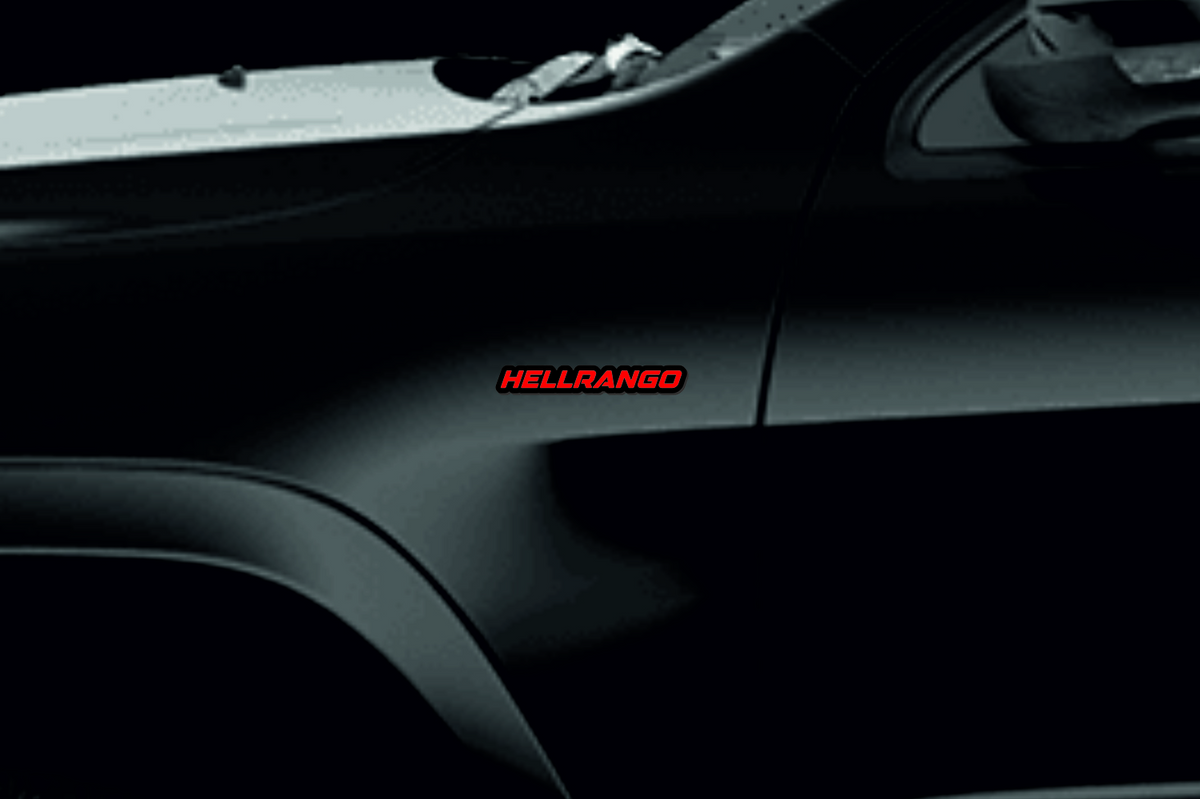 Dodge Durango emblem for fenders with Hellrango logo – decoinfabric