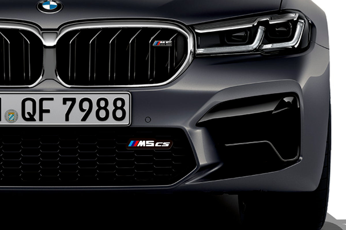 BMW Illuminated LED Radiator Grille Emblems and Badges with ///M5 cs ...