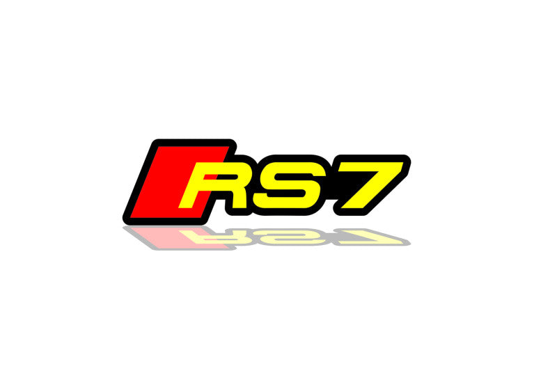 Audi Emblem & Badges set with RS7 logo – decoinfabric