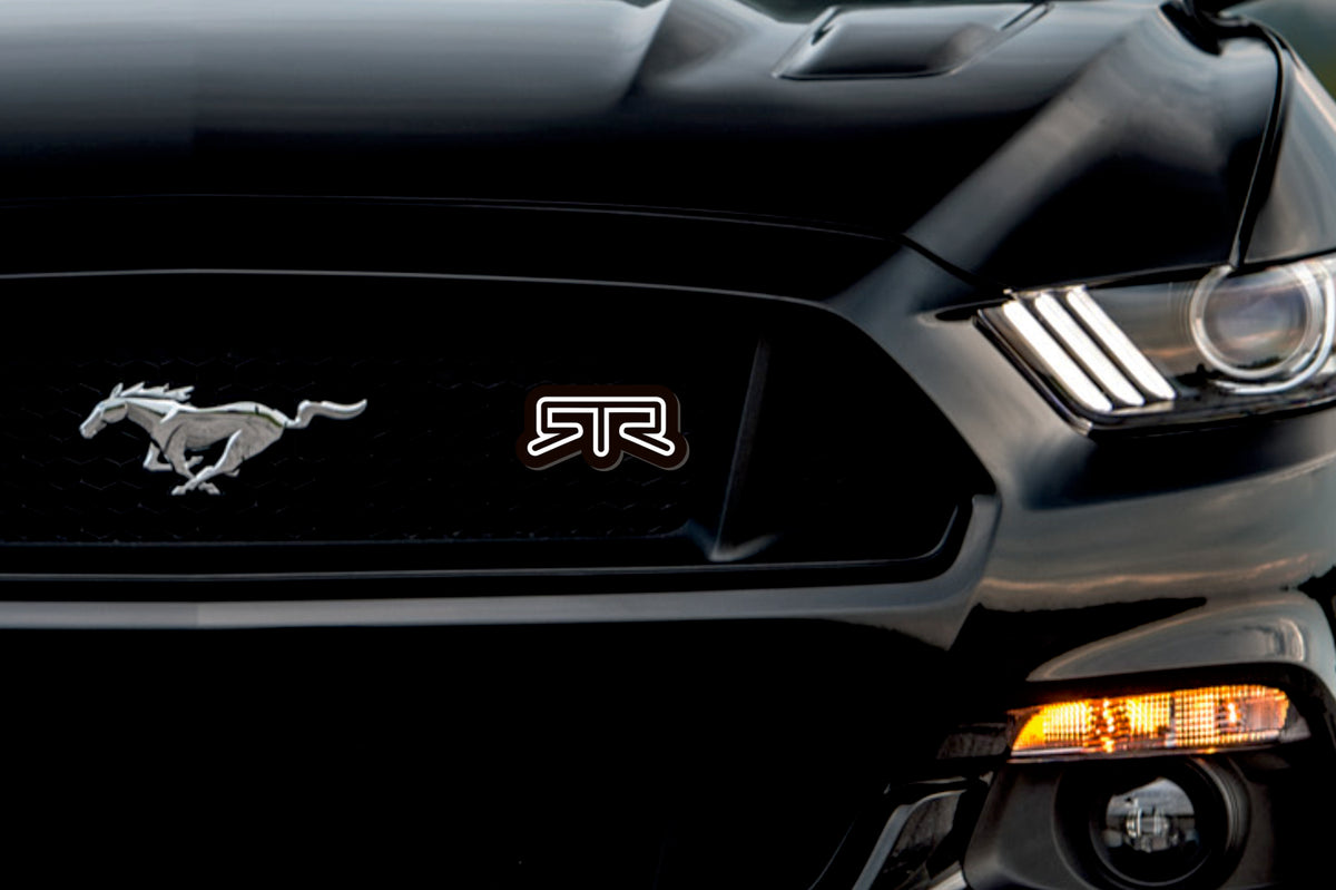 Ford Illuminated LED Radiator Grille Emblems and Badges with RTR (type ...