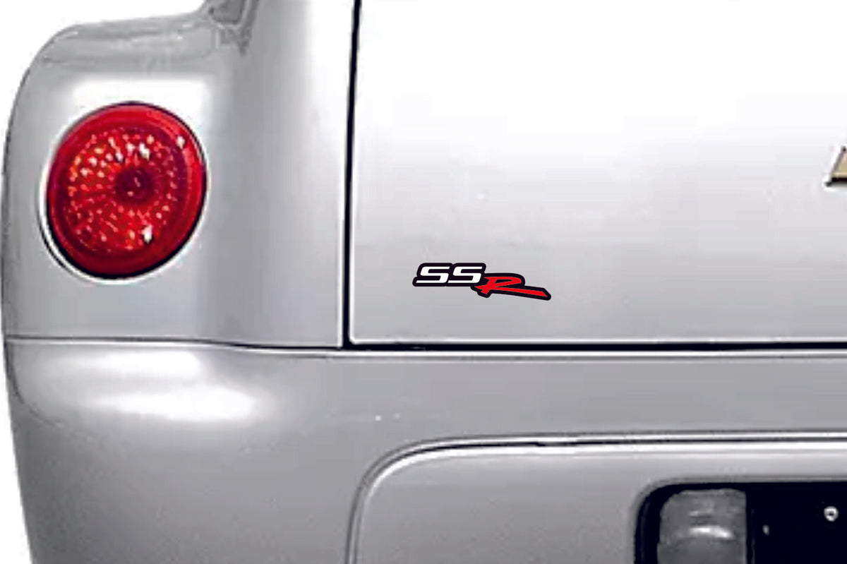 Chevrolet SSR Emblem & Badge Set - Grille and Tailgate SSR logo ...